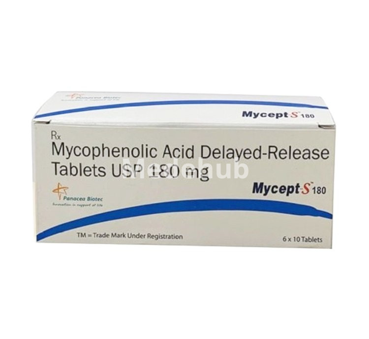MYCEPT S 180MG TAB - Medehub