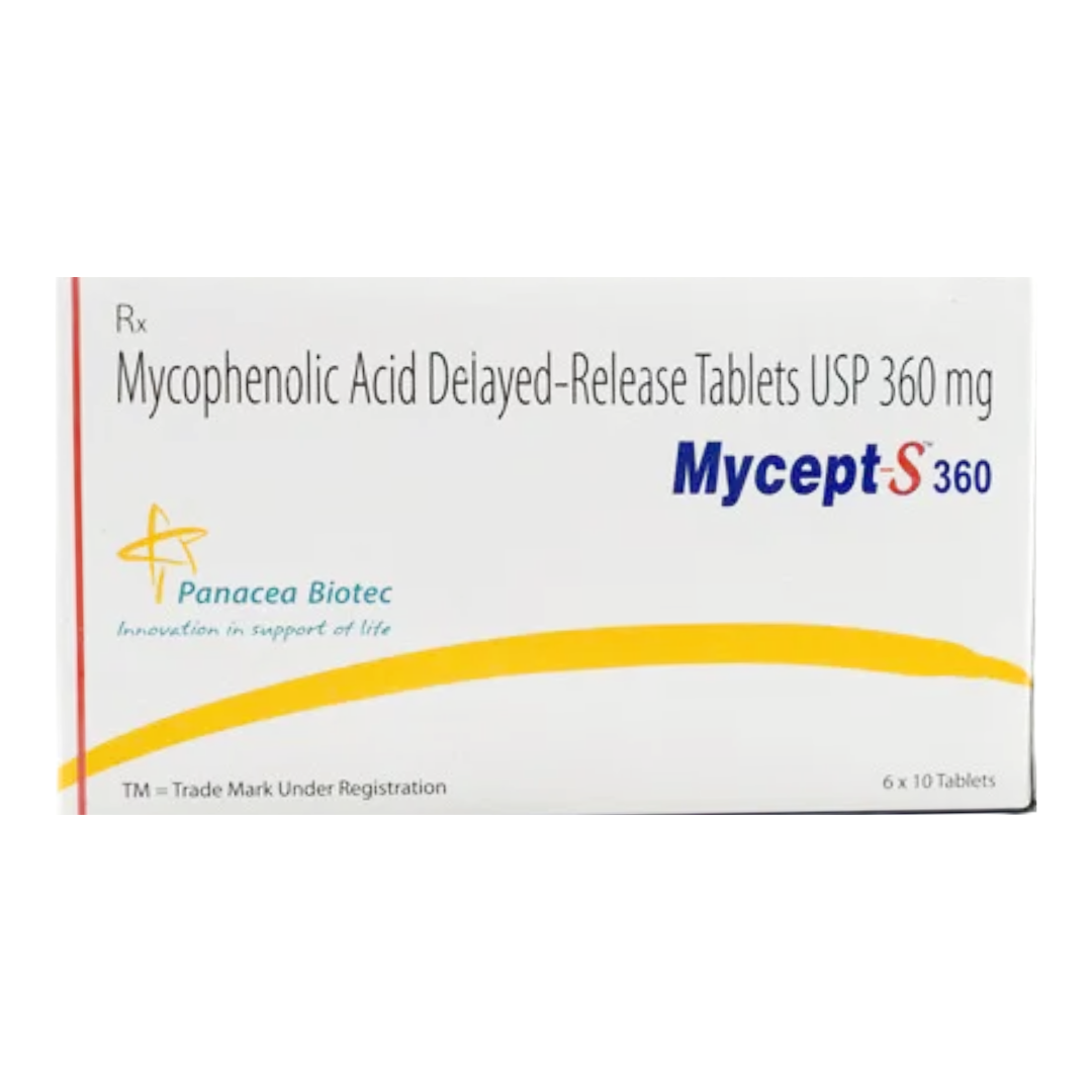 Mycept S 360mg Tablet - Medehub