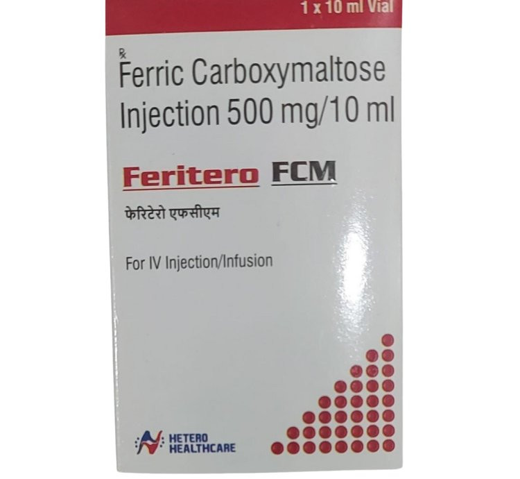 FERITERO FCM INJ 500MG VIAL - Medehub