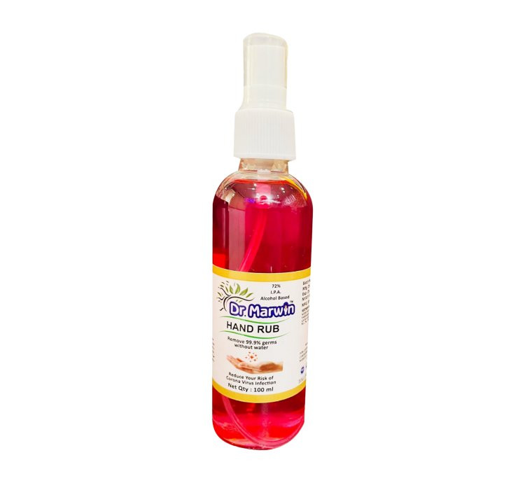 MARWIN HAND RUB 100ML - Medehub