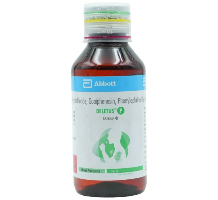 DELETUS P SYP 100ML - Medehub