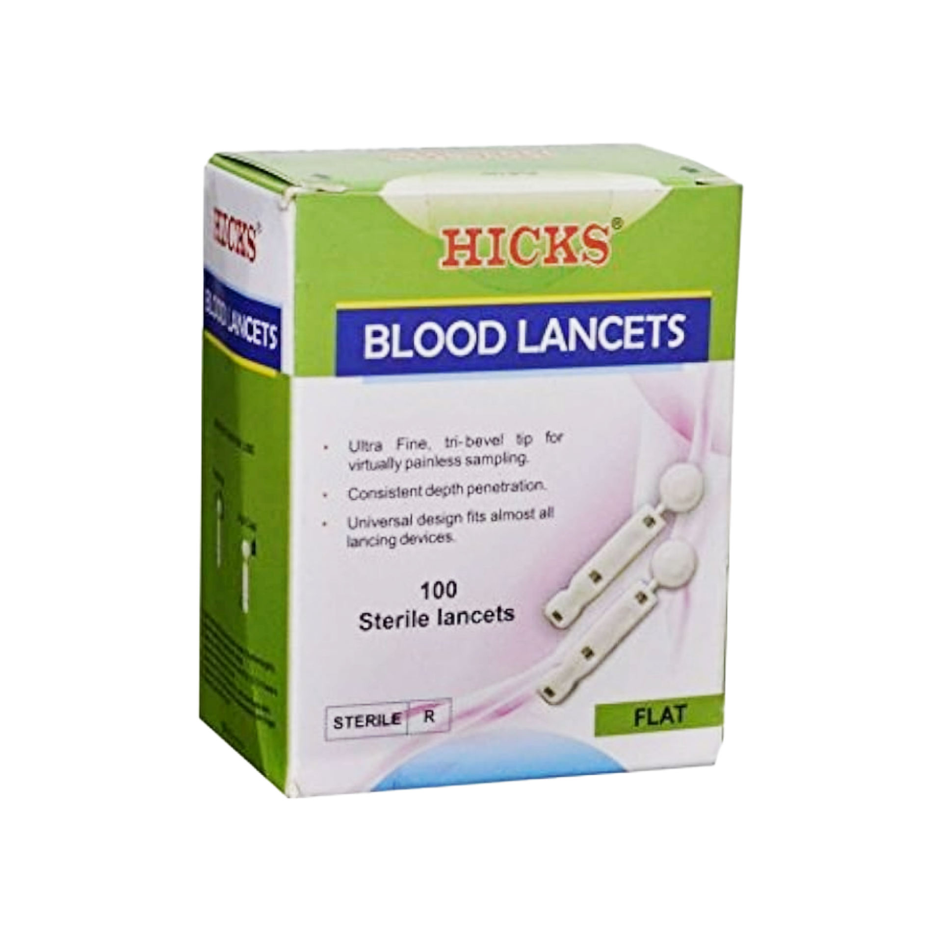 LANCET FLAT 1X100 - Medehub