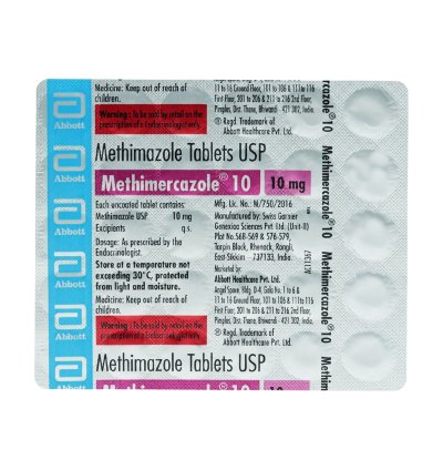 METHIMERCAZOLE 10 TAB 30S - Medehub