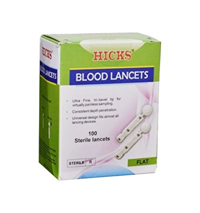 LANCET FLAT 1X100 - Medehub