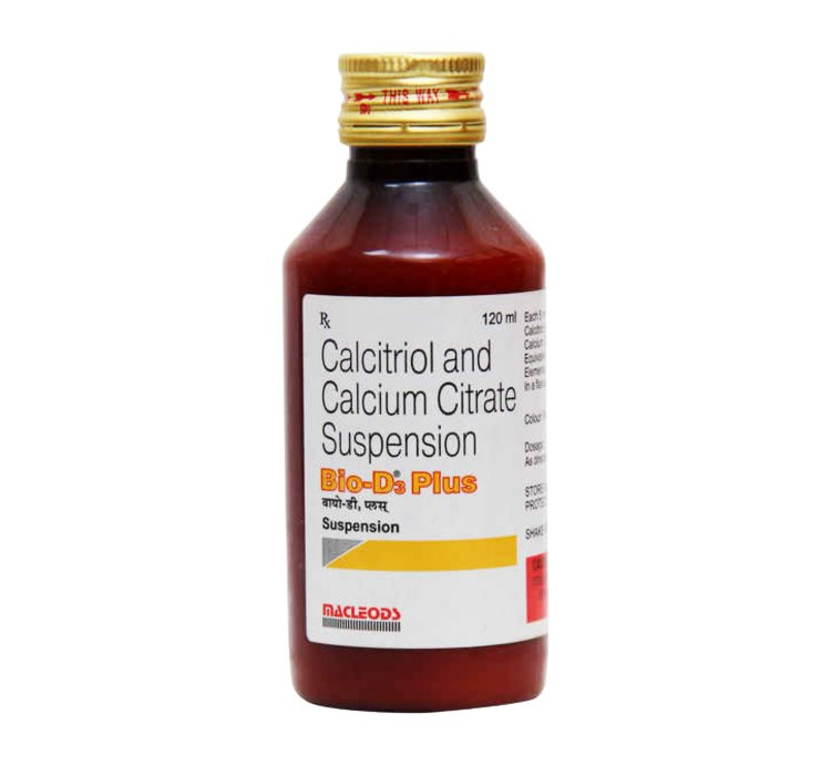 BIO D3 PLUS SYP 120ML - Medehub
