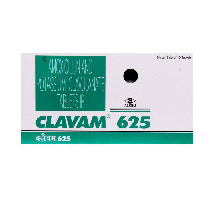 CLAVAM 625MG - Medehub